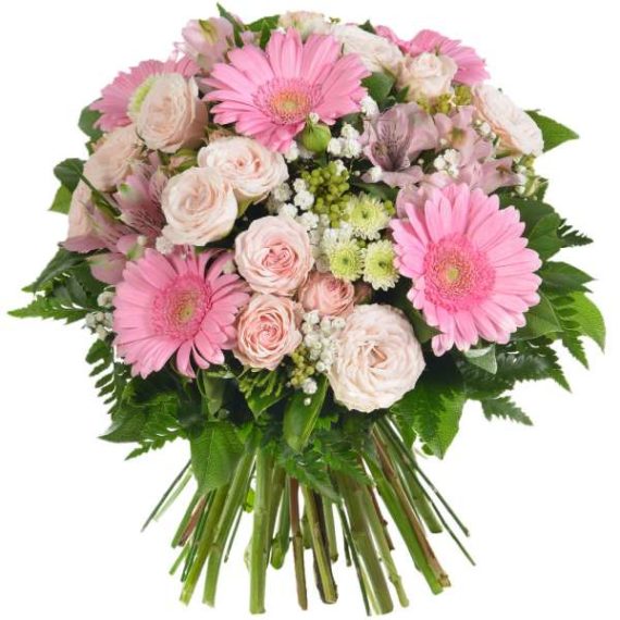 BOUQUET ROSE PASTEL - Vebaflor